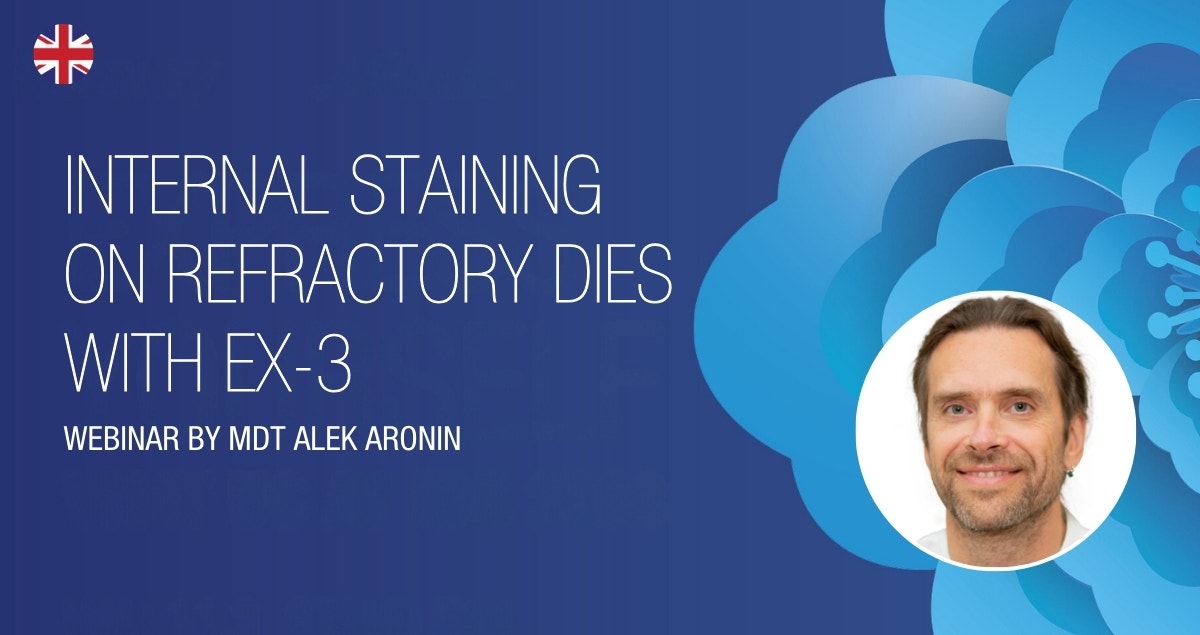 INTERNAL STAINING ON REFRACTORY DIES WITH EX-3